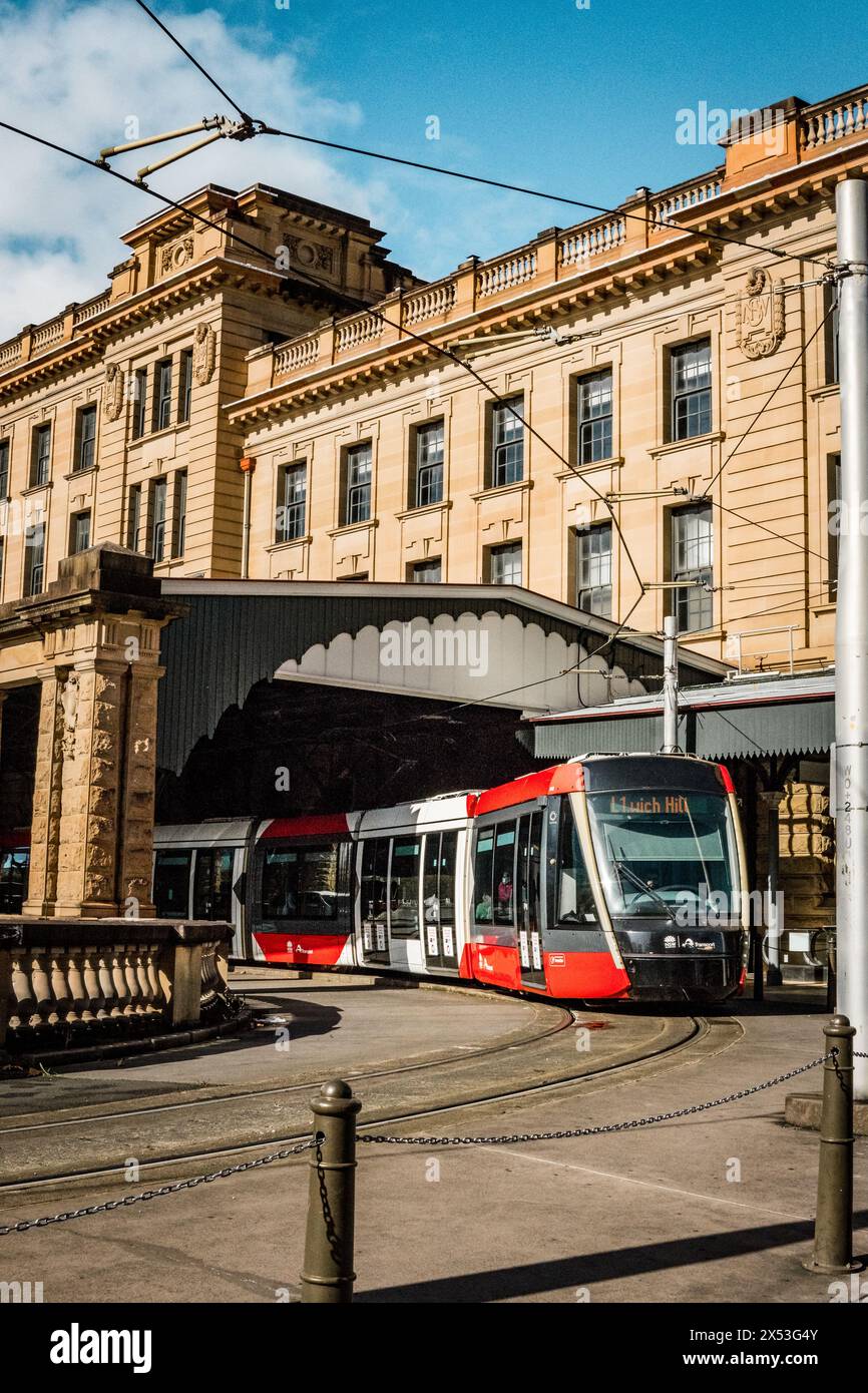 Sydney Light Rail Network Stock Photo - Alamy