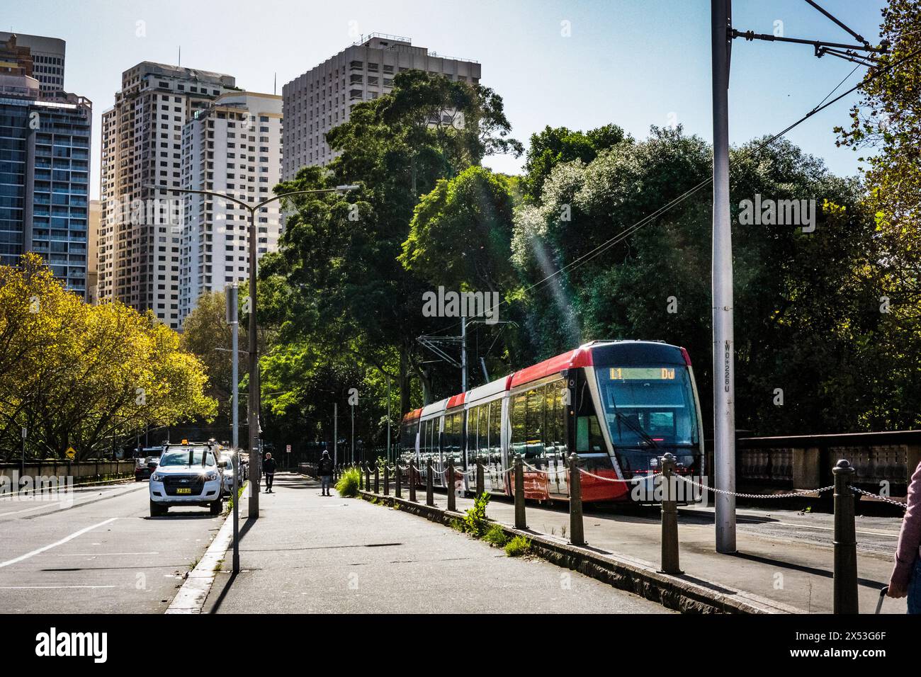 Sydney Light Rail Network Stock Photo - Alamy