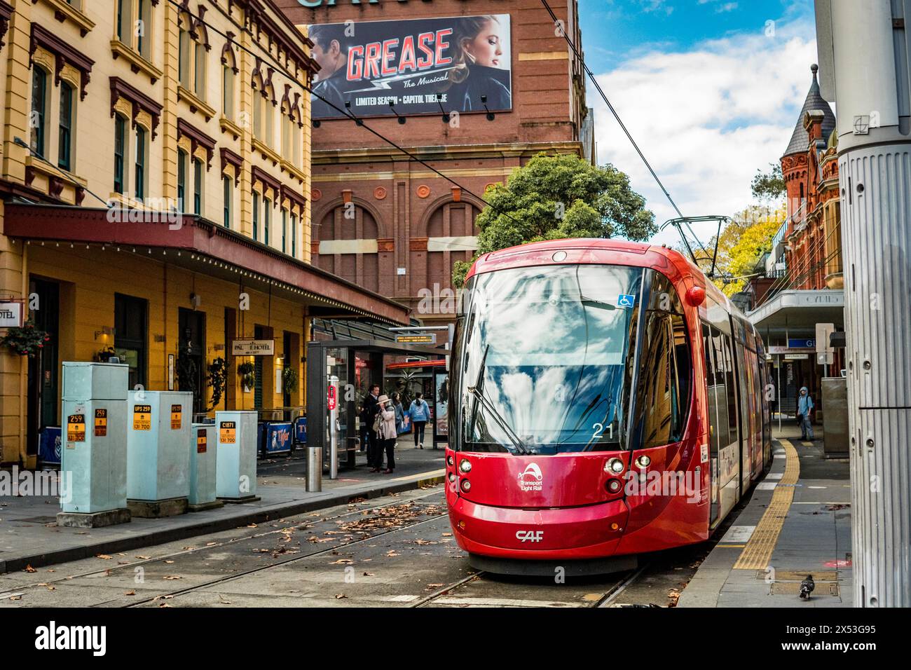 Sydney Light Rail Network Stock Photo - Alamy