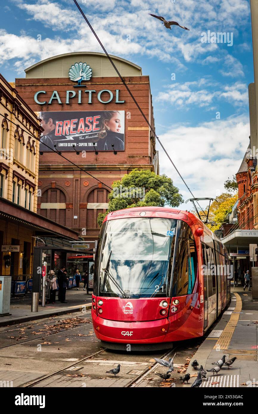 Sydney Light Rail Network Stock Photo - Alamy