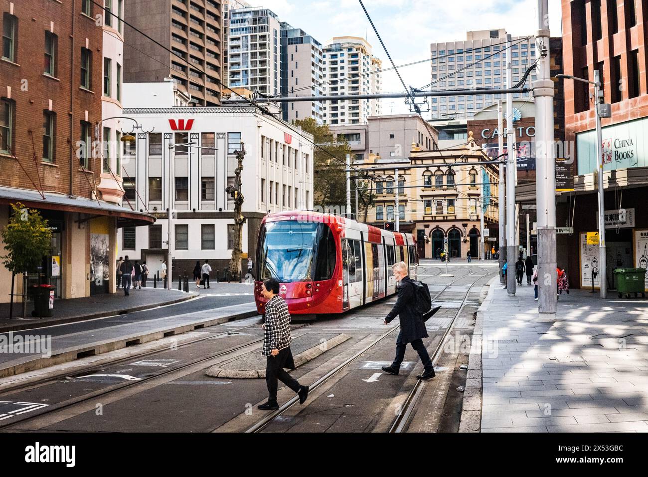 Sydney Light Rail Network Stock Photo - Alamy