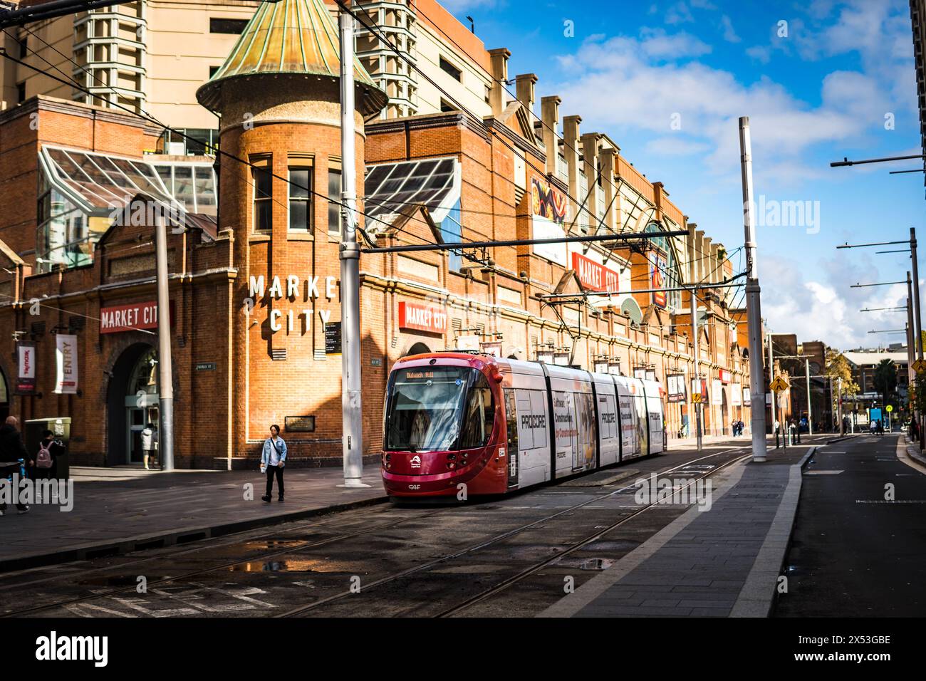 Sydney Light Rail Network Stock Photo - Alamy