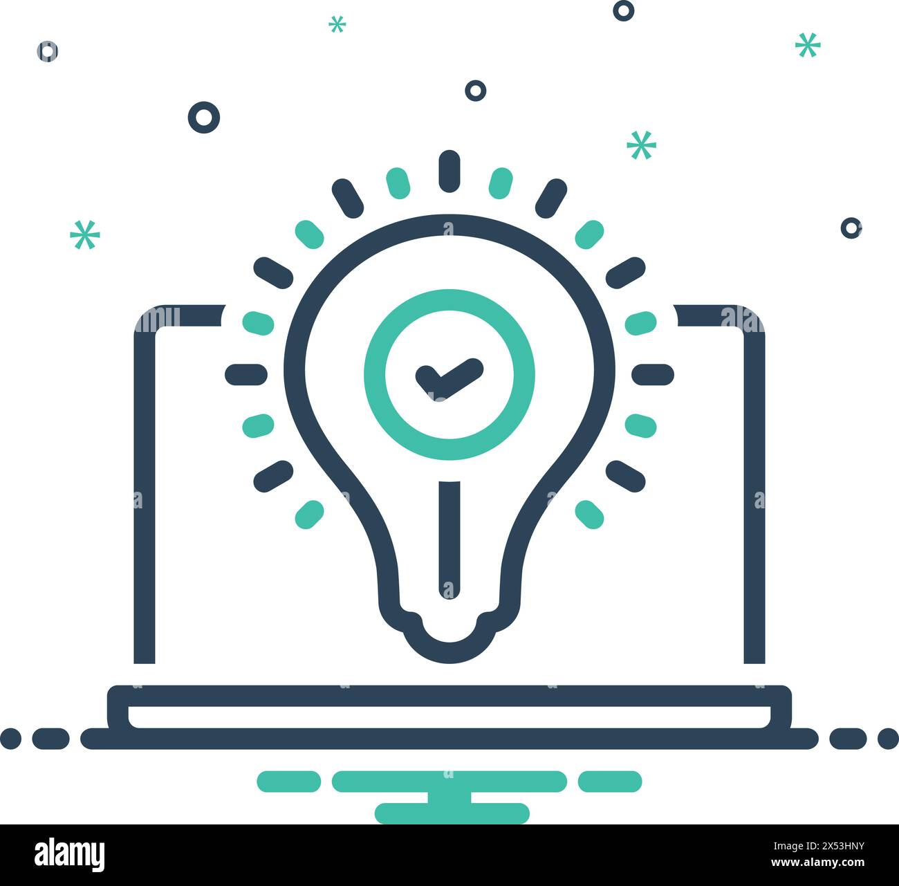 Icon for solution, explication Stock Vector Image & Art - Alamy