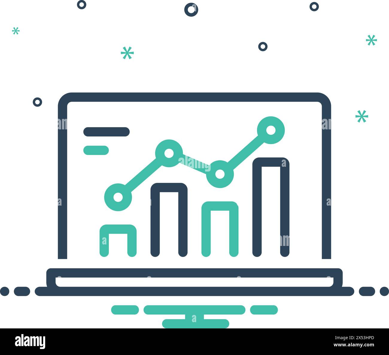 Icon for analytics, growth Stock Vector Image & Art - Alamy