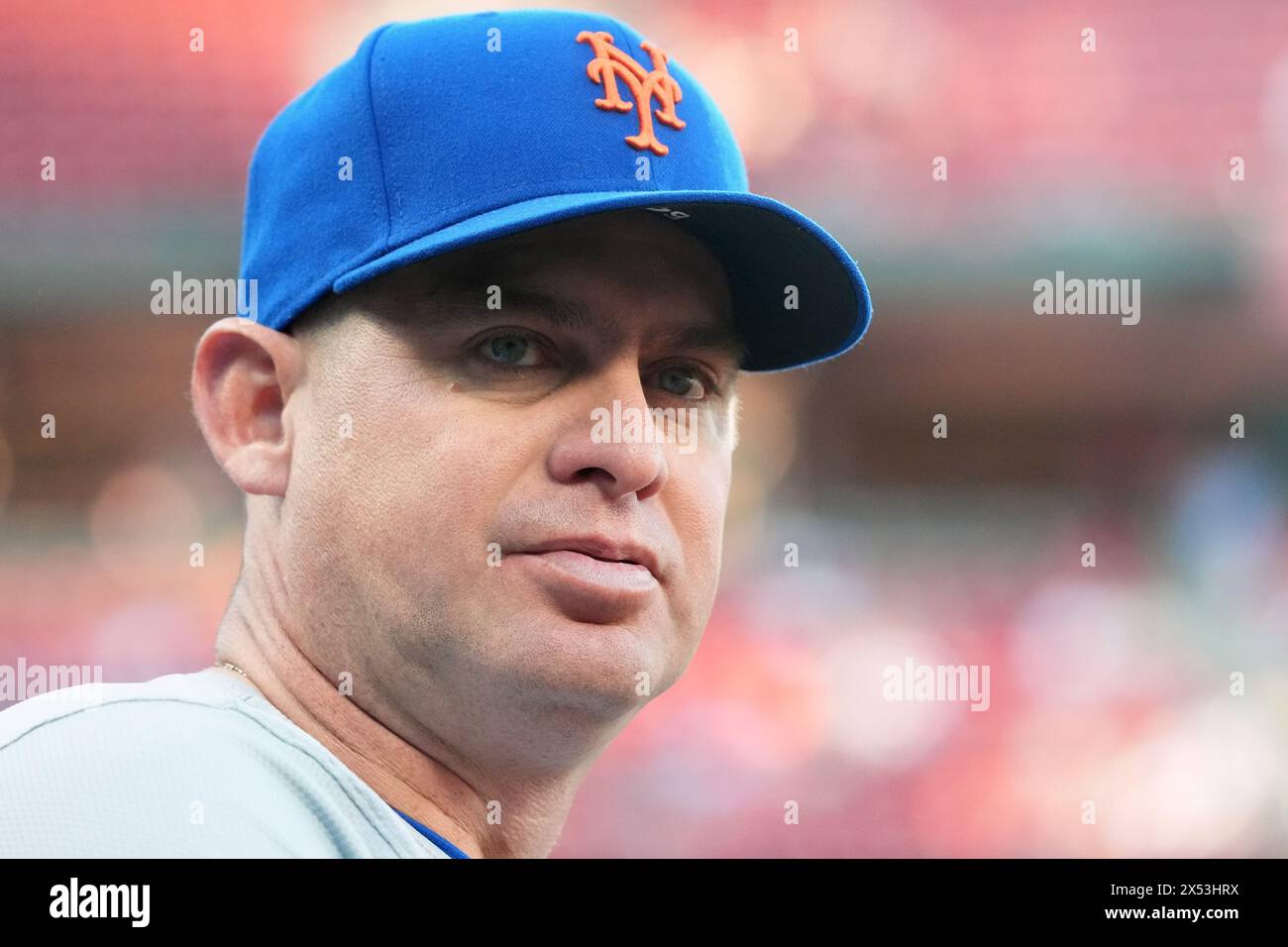 St. Louis, United States. 06th May, 2024. New York Mets Manager Carlos ...