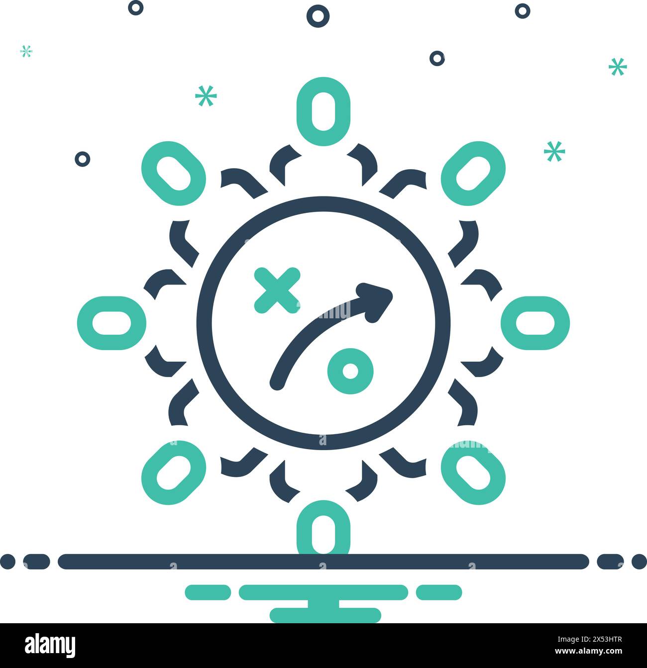 Icon for strategy, collaborative Stock Vector Image & Art - Alamy