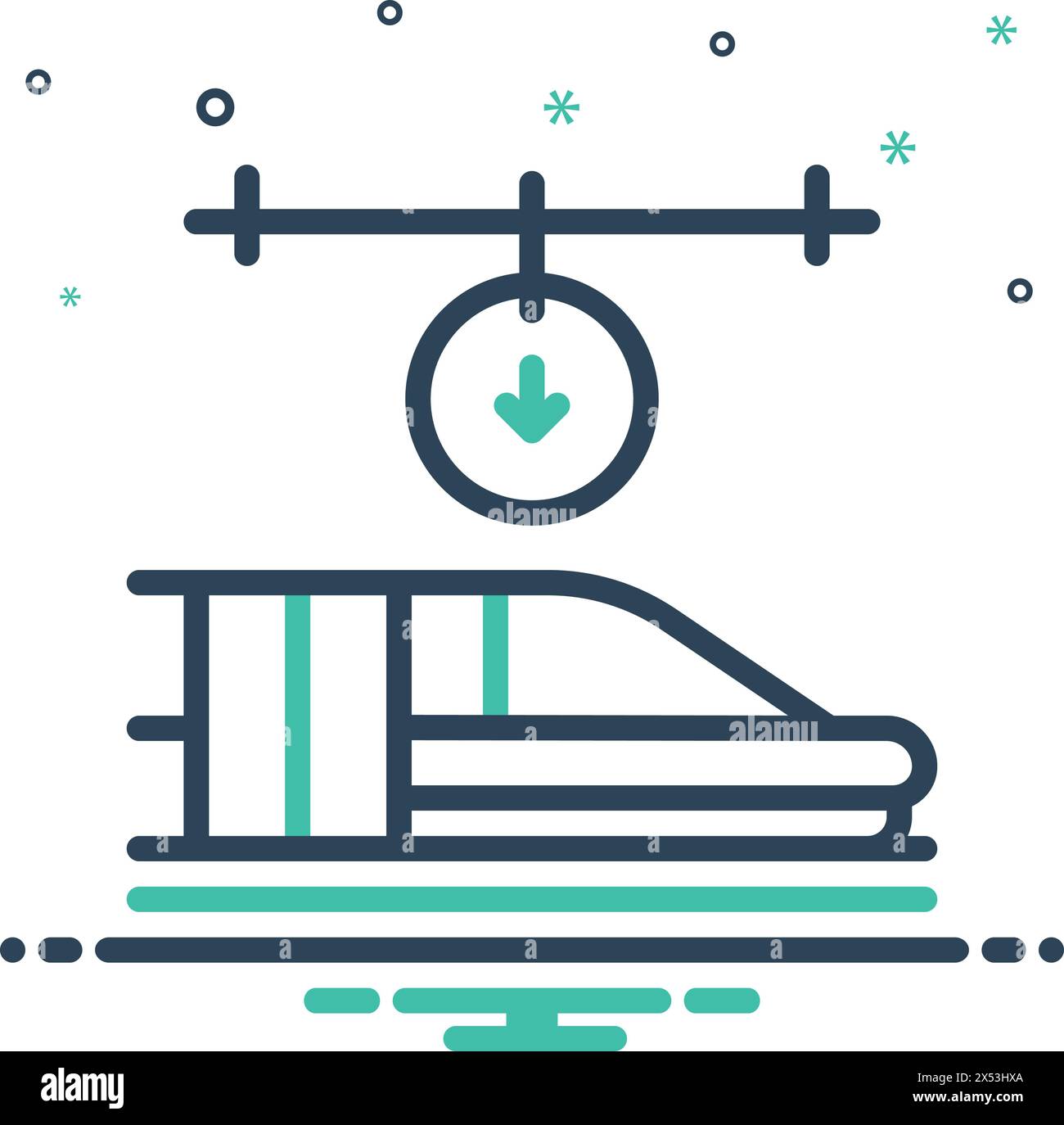 Icon for arrive, station Stock Vector Image & Art - Alamy