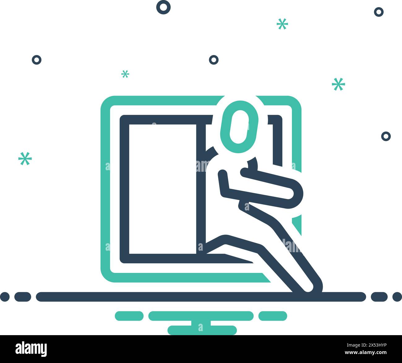 Icon for escape, thief Stock Vector Image & Art - Alamy
