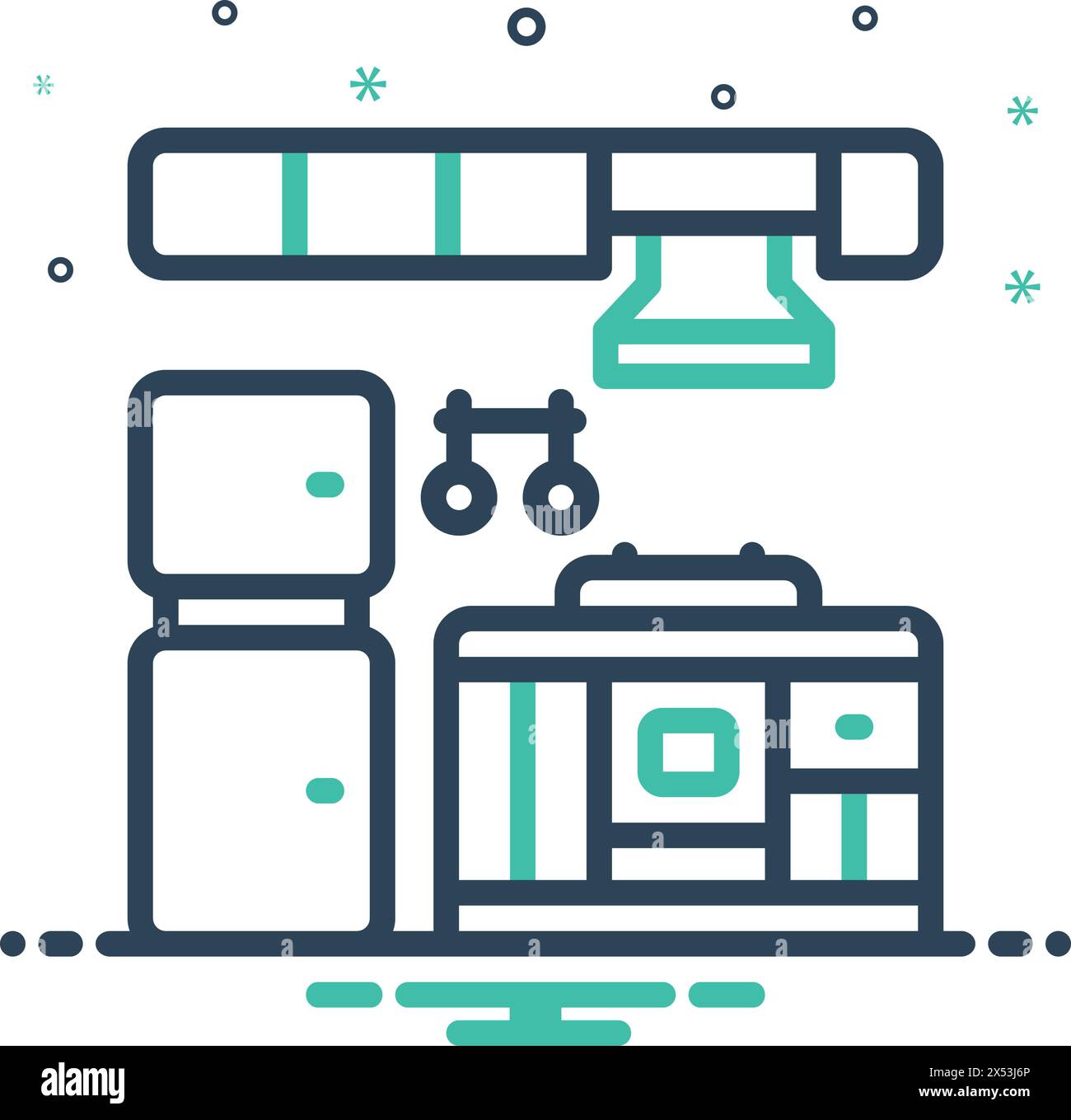 Icon for kitchen, kitchenette Stock Vector Image & Art - Alamy