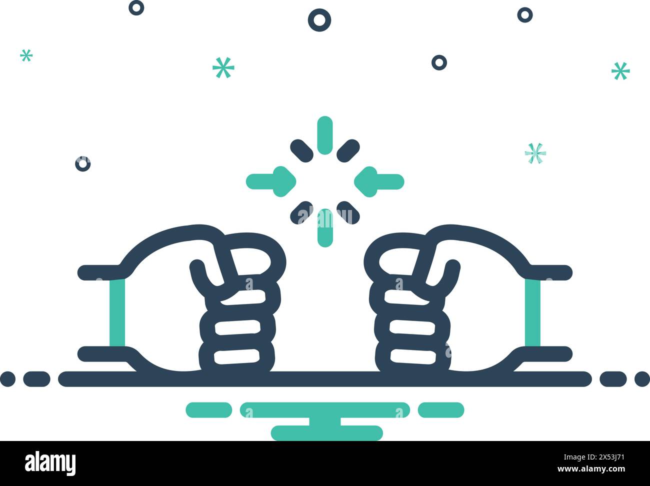 Icon for conflict resolution, conflict Stock Vector Image & Art - Alamy