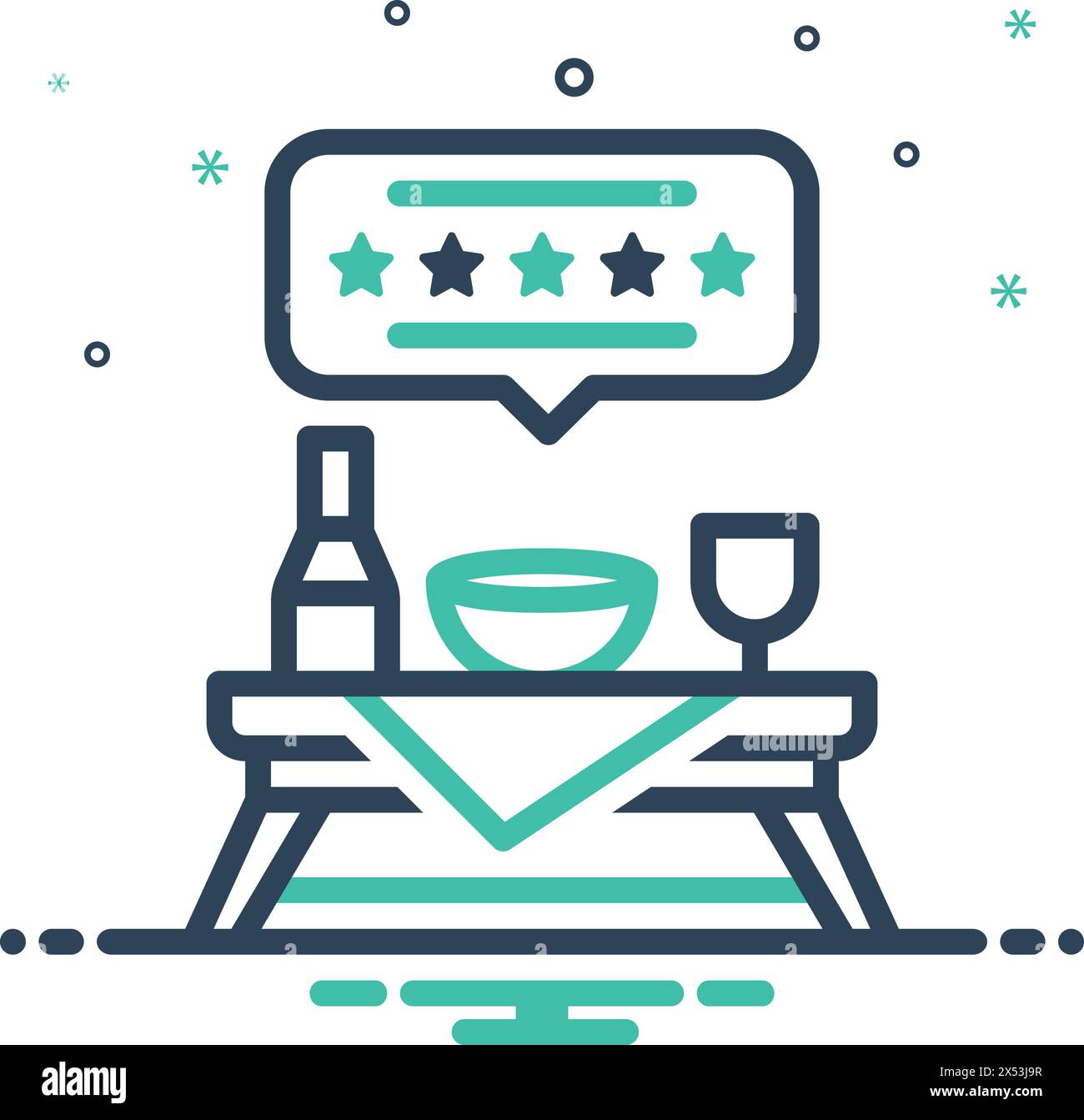 Icon for review, restaurant Stock Vector Image & Art - Alamy
