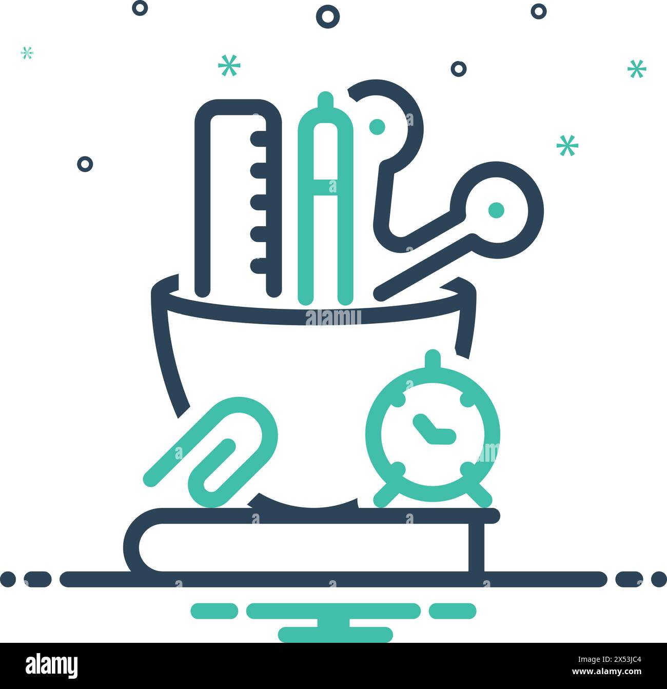 Icon for stationery, scale Stock Vector Image & Art - Alamy