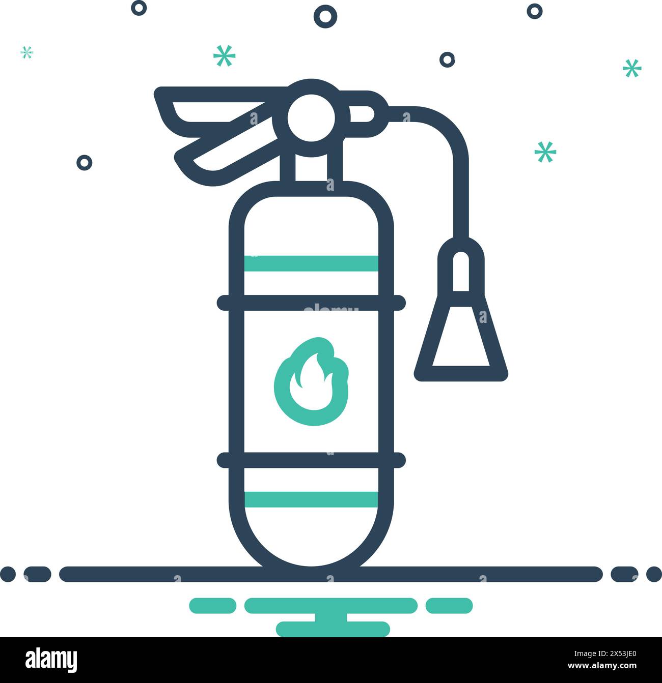 Icon for extinguisher, fire extinguisher Stock Vector Image & Art - Alamy