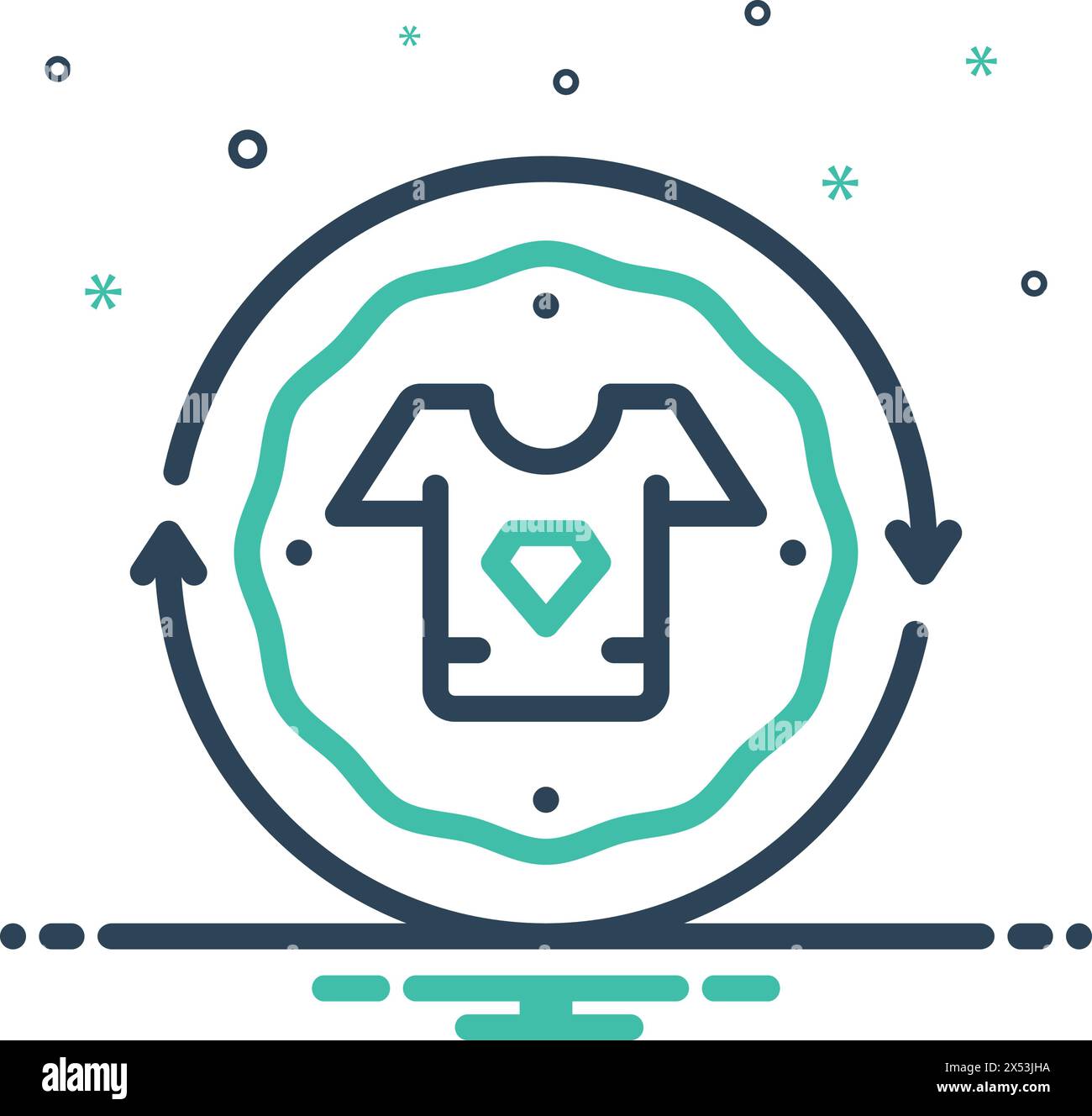 Icon for rebranding, garment Stock Vector Image & Art - Alamy