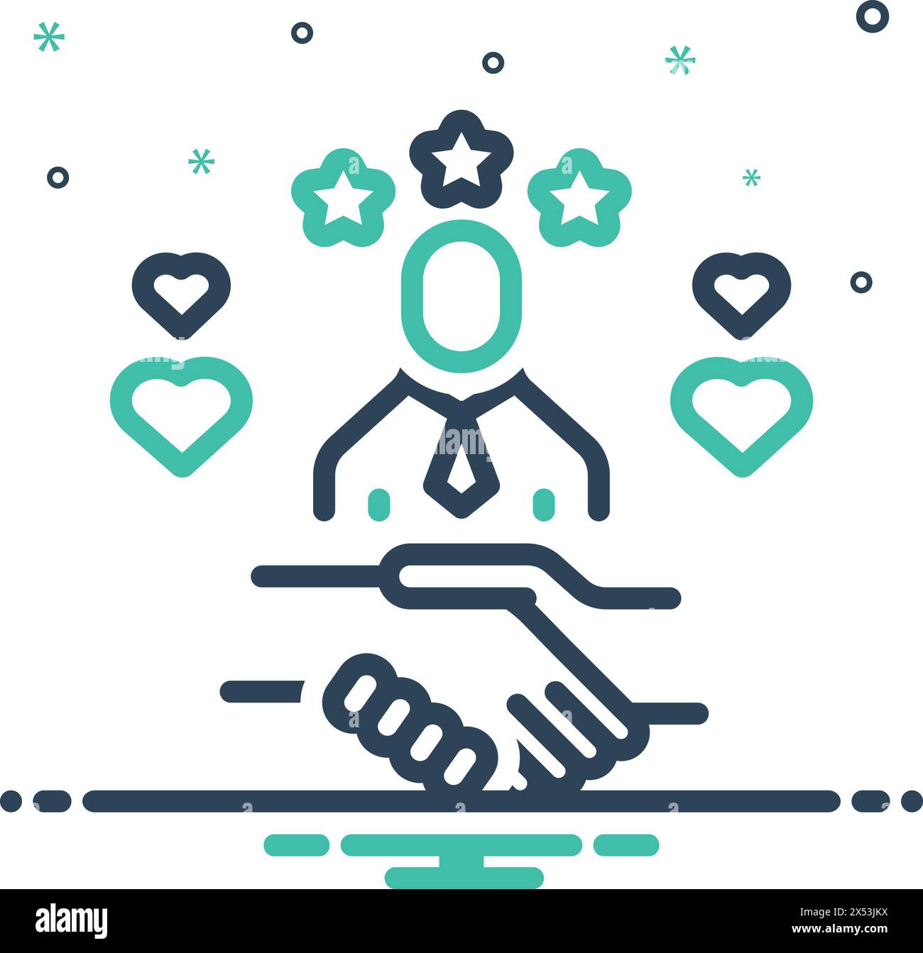 Icon for loyal customer, loyal Stock Vector Image & Art - Alamy