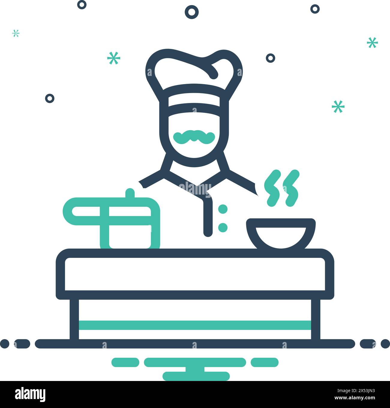 Icon for cook, chef Stock Vector Image & Art - Alamy