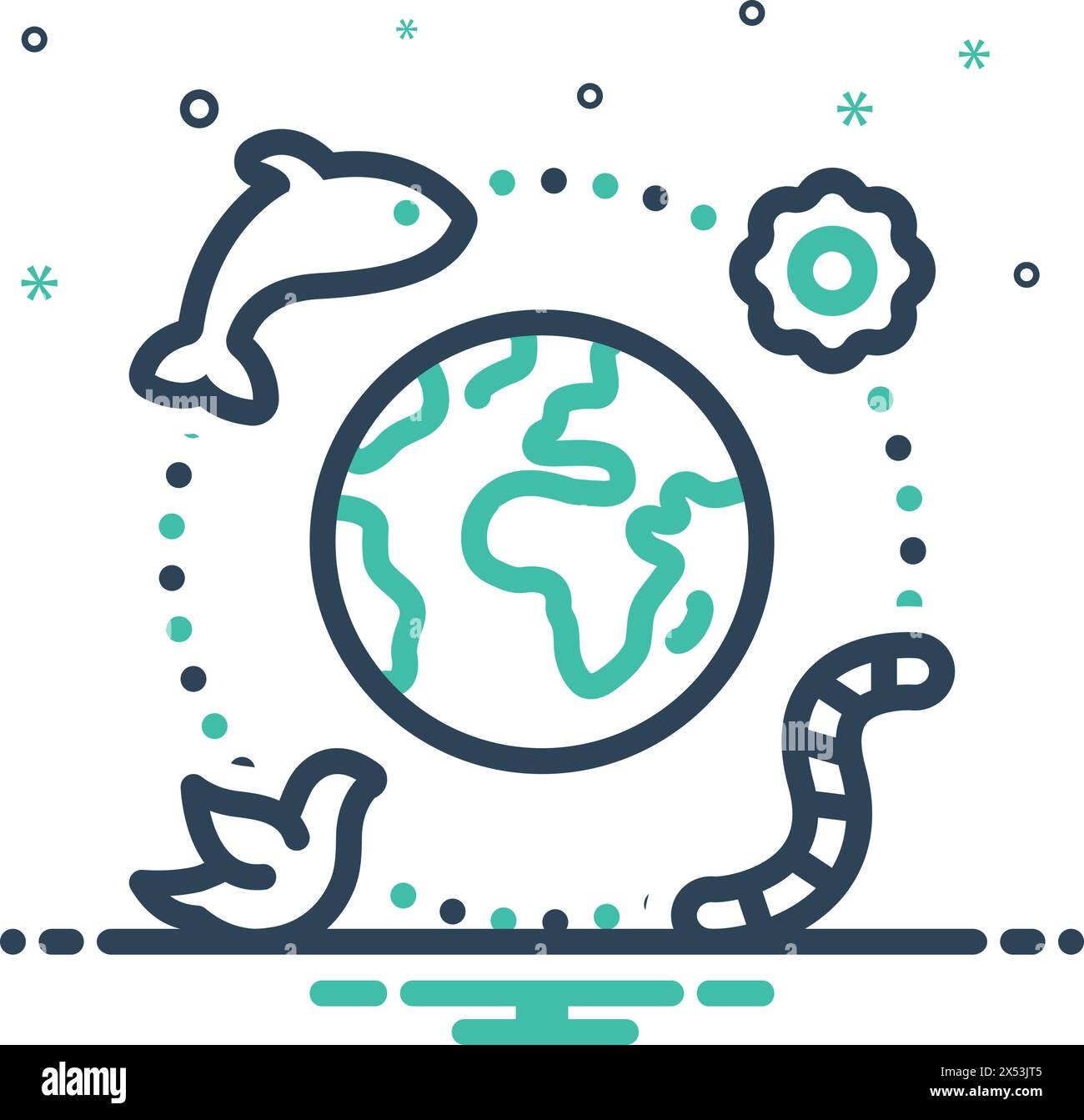 Species extinction Stock Vector Images - Alamy