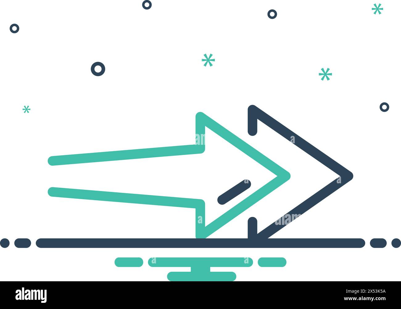 Icon for right, arrow Stock Vector Image & Art - Alamy