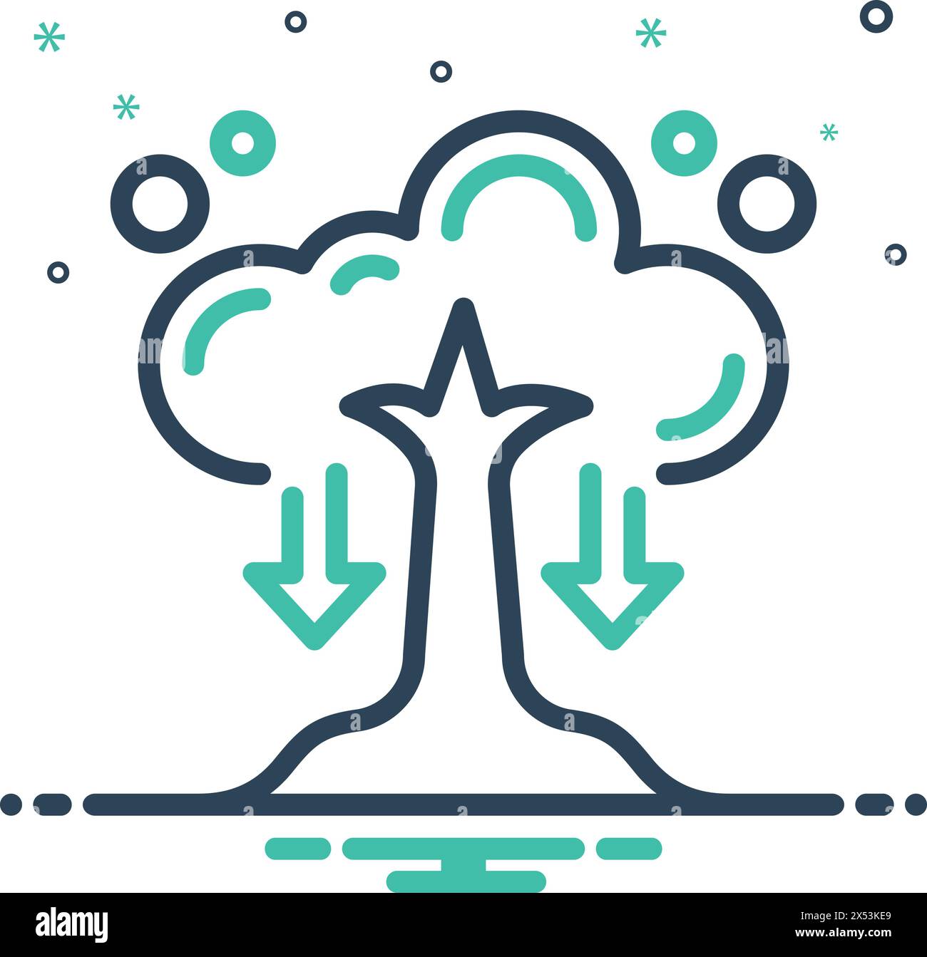 Co2 emission icon Cut Out Stock Images & Pictures - Alamy