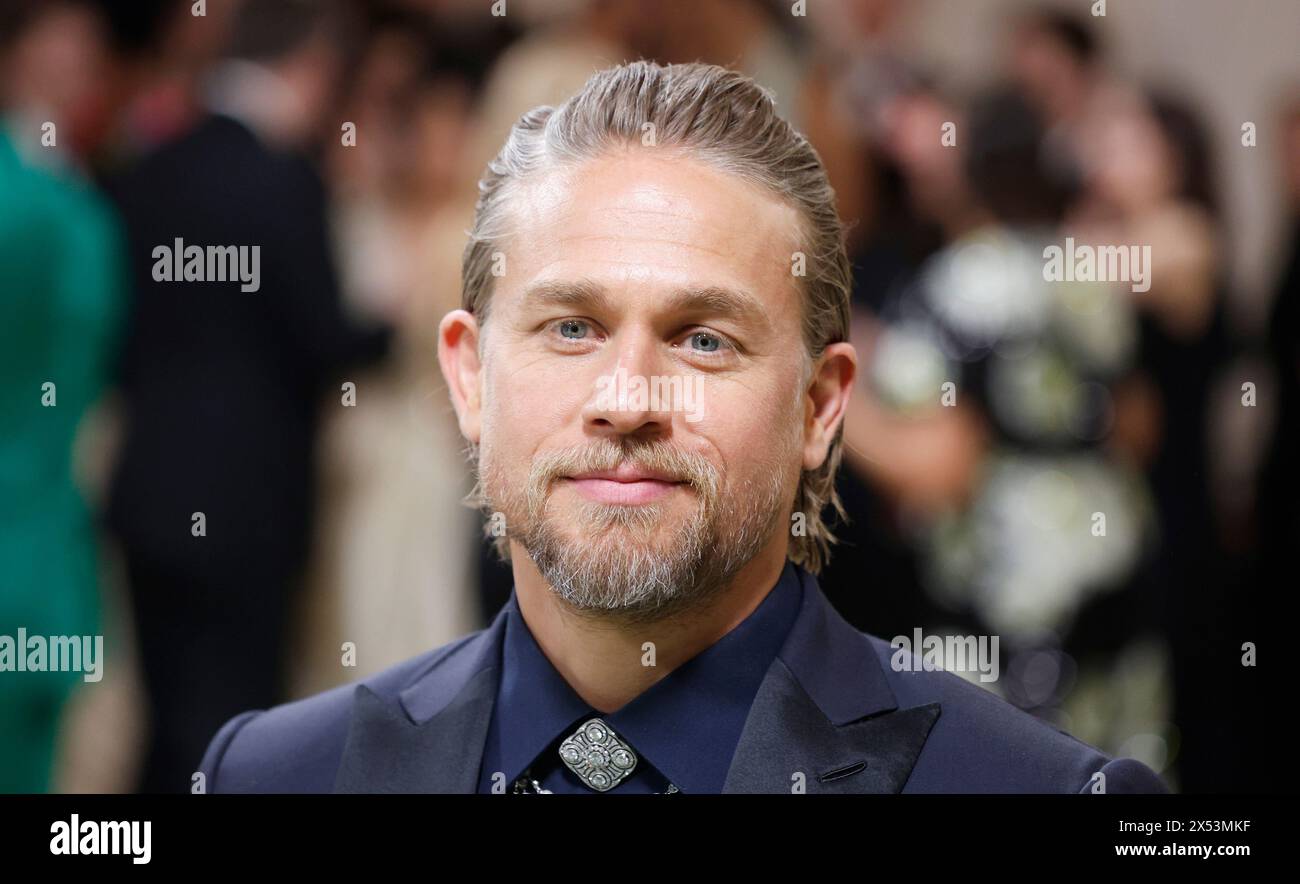 New York, United States. 06th May, 2024. Charlie Hunnam arrives on the ...