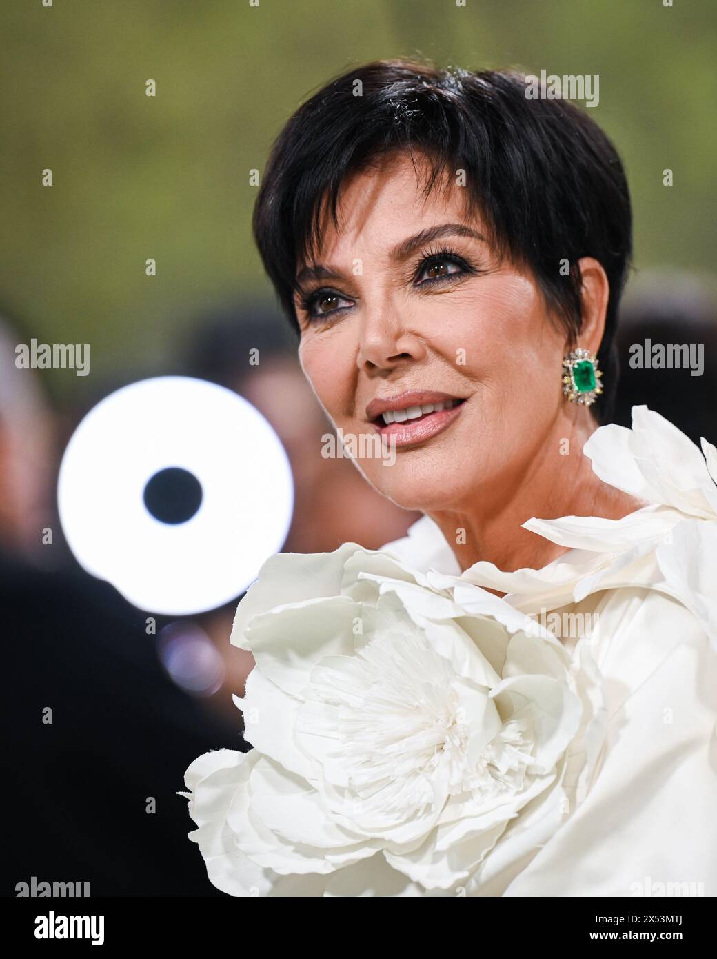 New York, USA. 06th May, 2024. Kris Jenner walking on the red carpet at ...