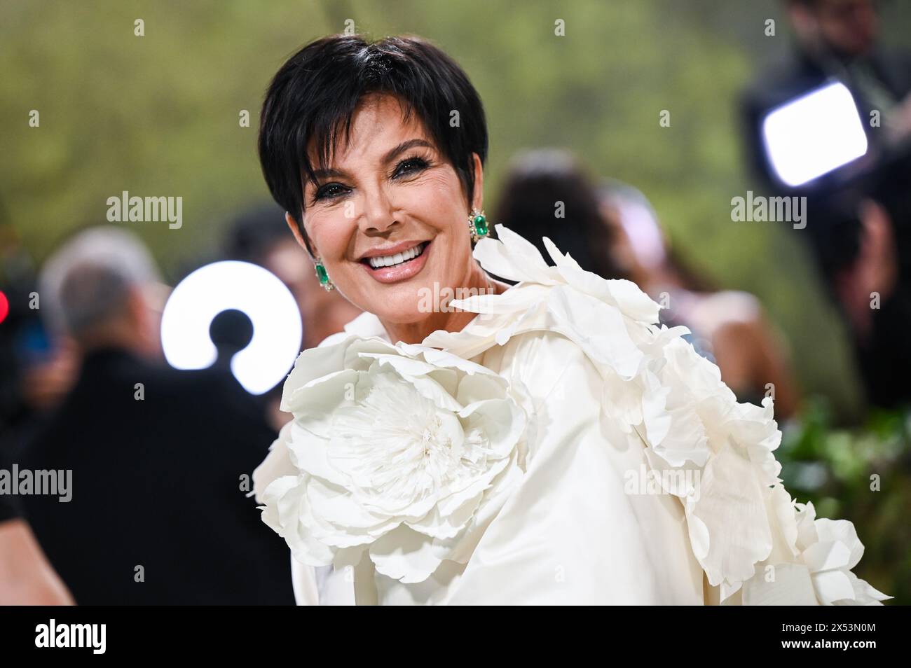 New York, USA. 06th May, 2024. Kris Jenner walking on the red carpet at ...