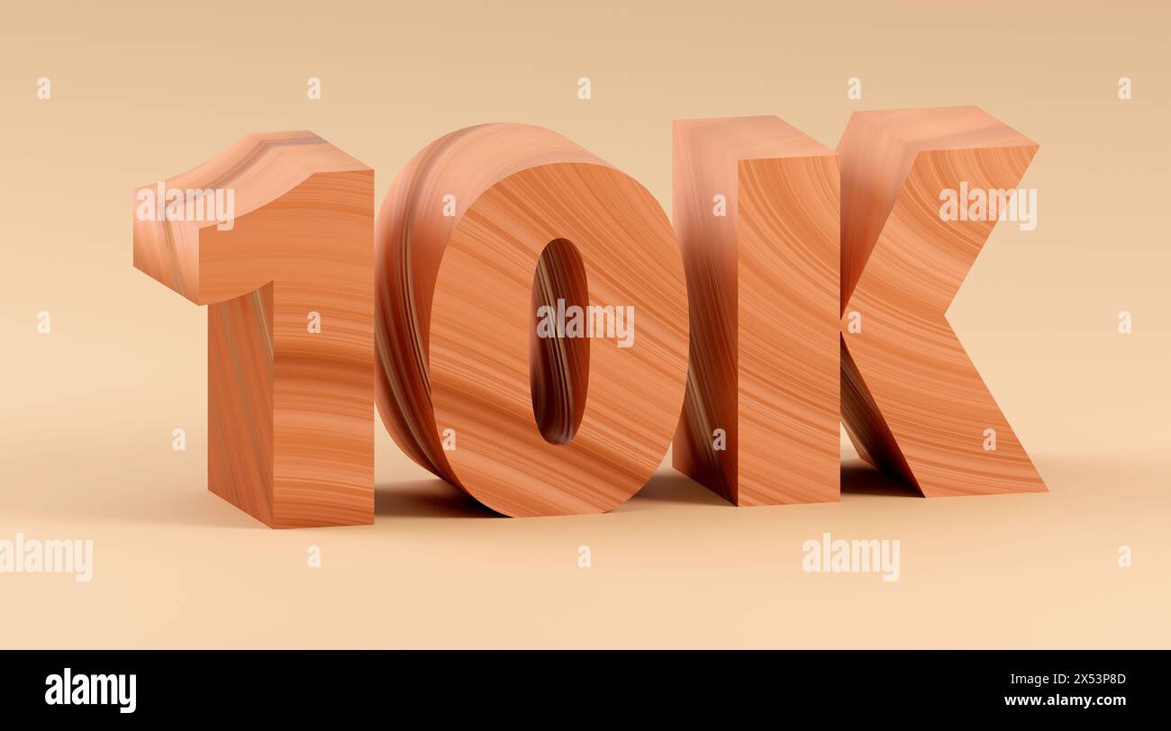 Luxury sign 10k with empty boxes online internet media blog followers ...