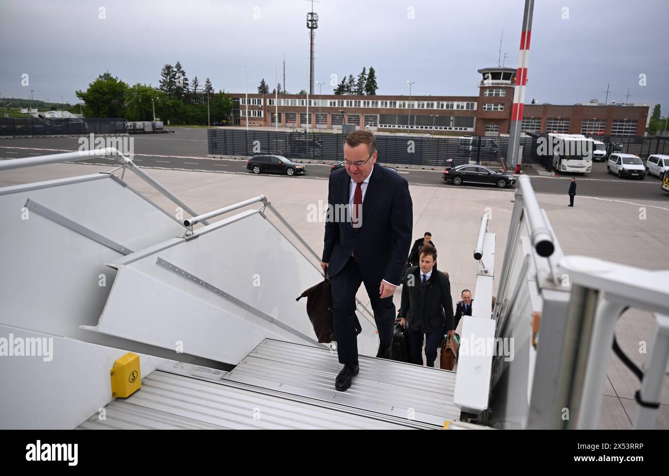 07 May 2024, Brandenburg, Schönefeld: Boris Pistorius (SPD), Federal ...
