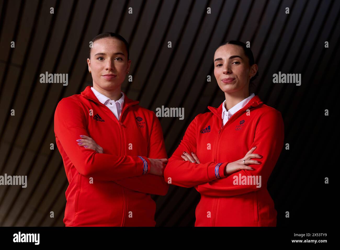 Team GB’s Yasmin Harper (left) alongside her diving partner Scarlett ...