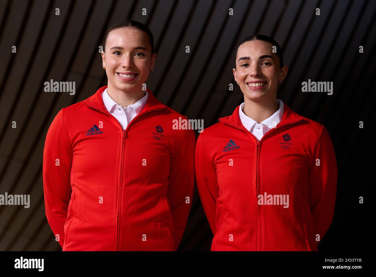 Team GB’s Yasmin Harper (left) alongside her diving partner Scarlett ...