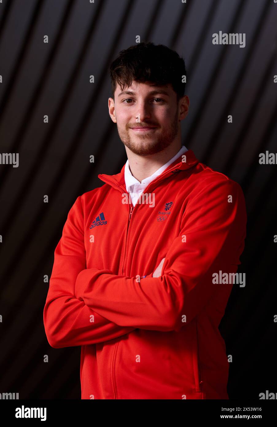 Team GB’s Anthony Harding during the Team GB Paris 2024 Synchronised ...