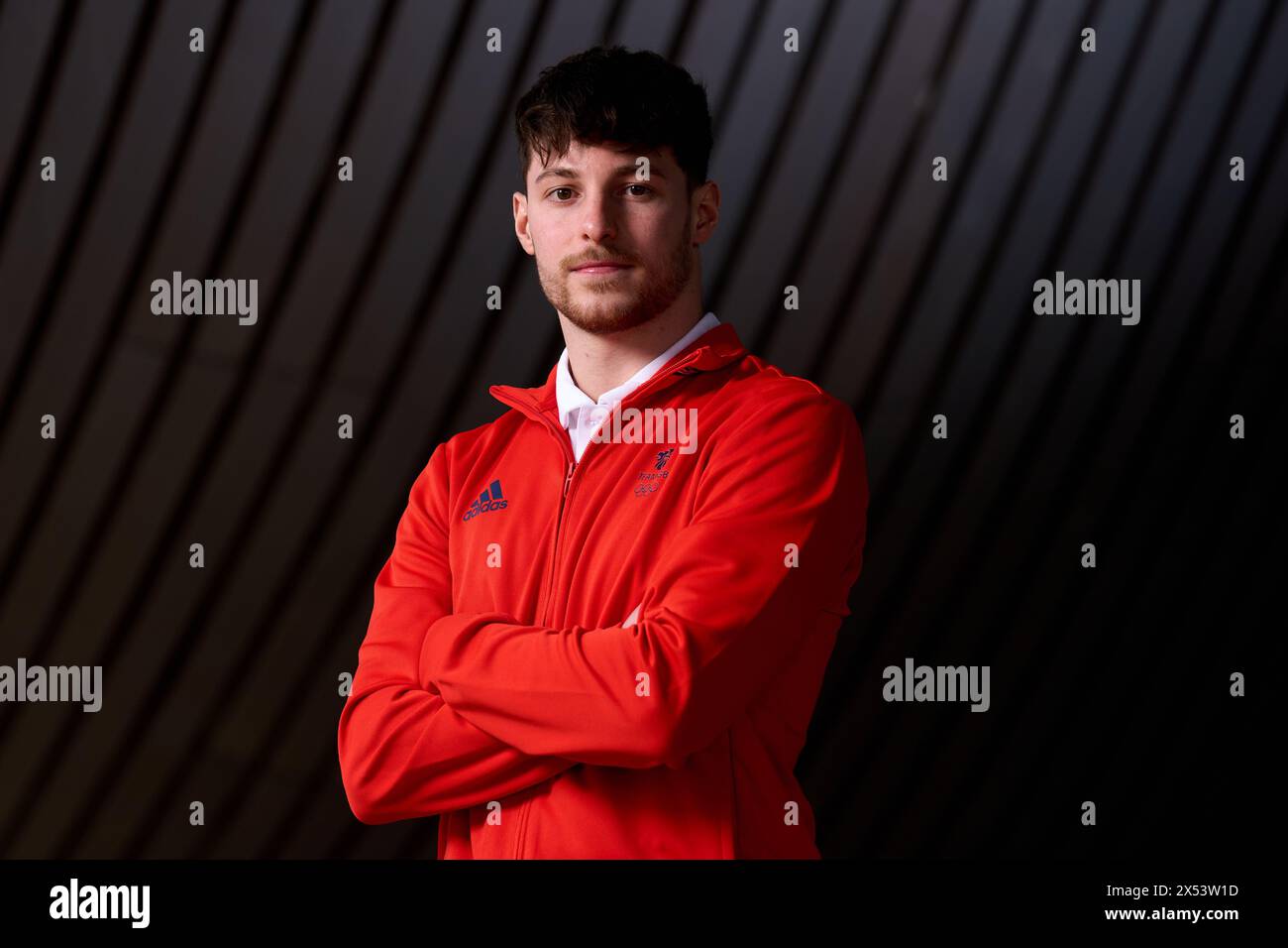 Team GB’s Anthony Harding during the Team GB Paris 2024 Synchronised ...