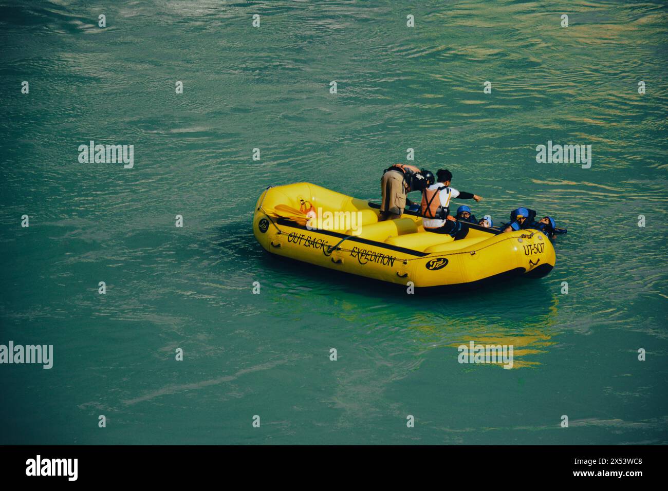 River rafting in Rishikesh Stock Photo - Alamy