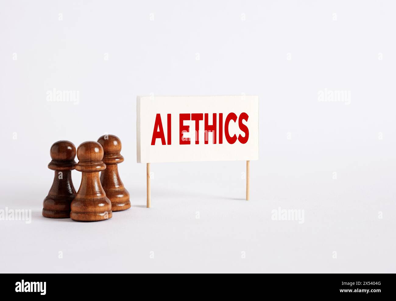 AI ethics or AI Law concept. Developing AI codes of ethics. Compliance ...