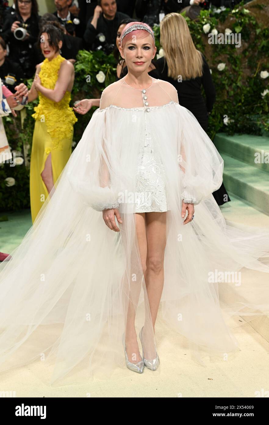 New York, USA. May 6th, 2024. Michelle Williams arriving at The Met ...
