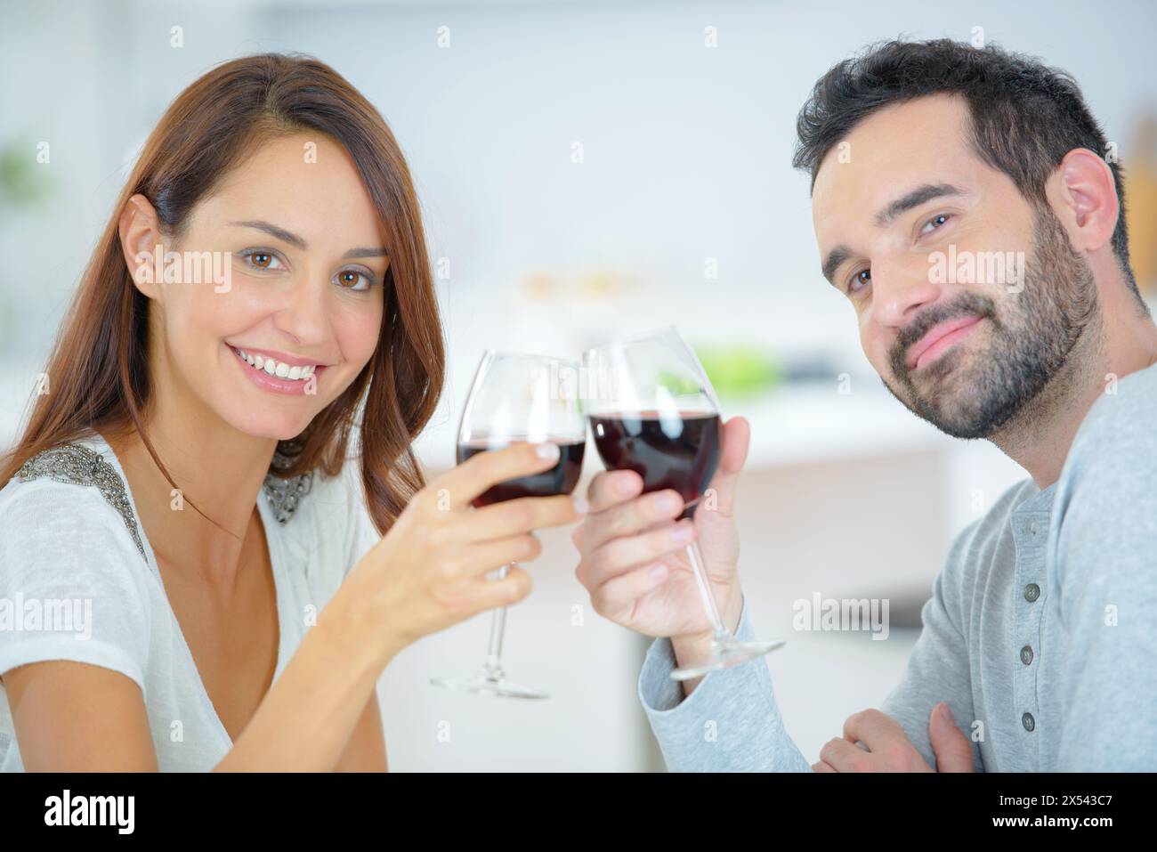 Pretty girl drinking wine hi-res stock photography and images - Alamy