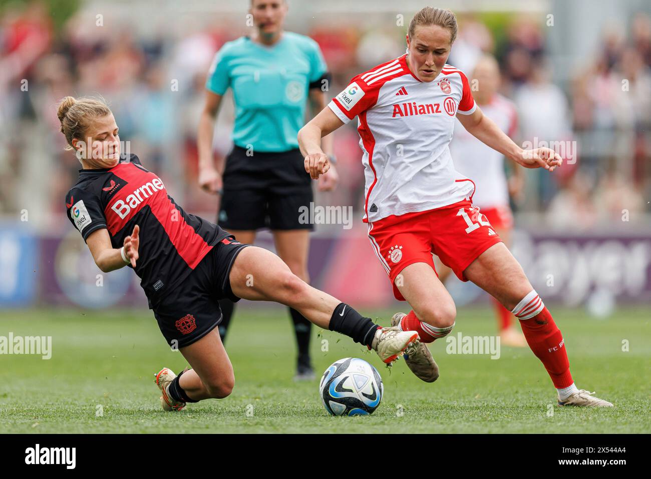 Leverkusen, Deutschland. 04th May, 2024. firo : 04.05.2024, Football ...