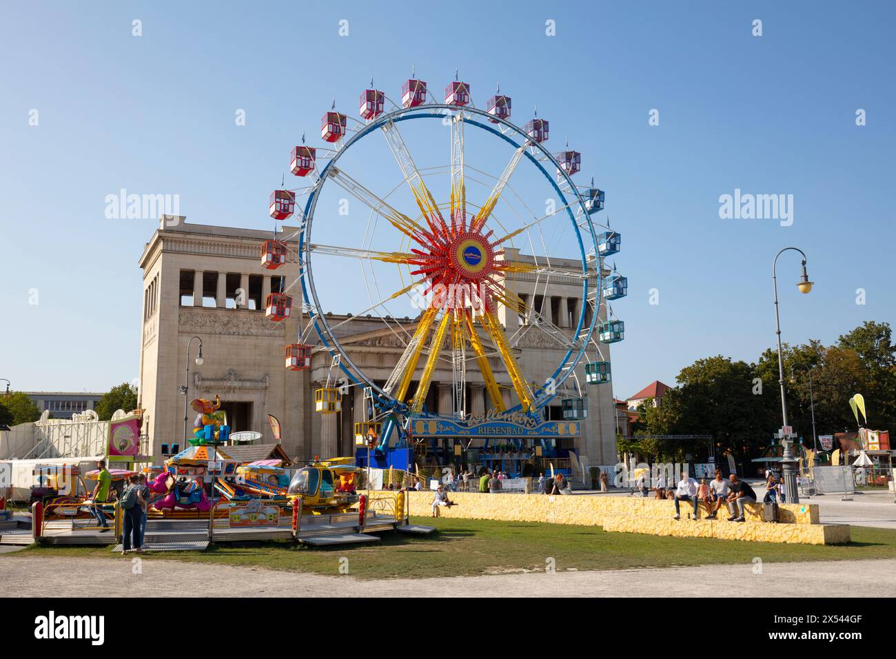 geography / travel, Germany, Bavaria, Munich, Place Royal, Propylaea ...