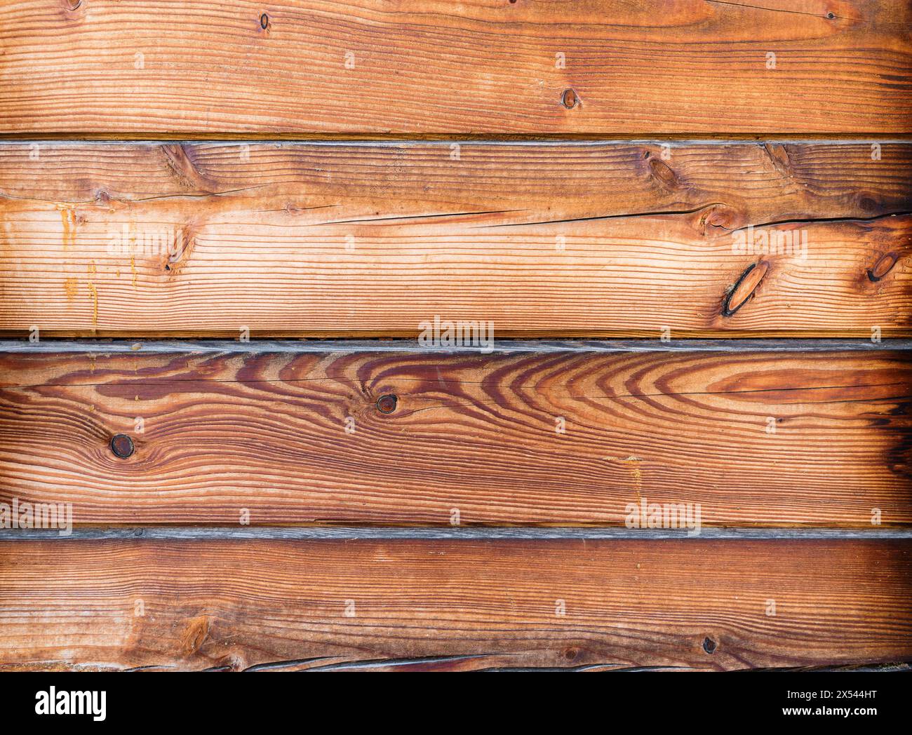 Close-up of planed boards. The structure is wooden. Background Stock ...