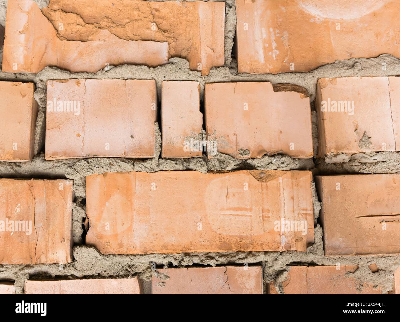 Unplastered brick building hi-res stock photography and images - Alamy