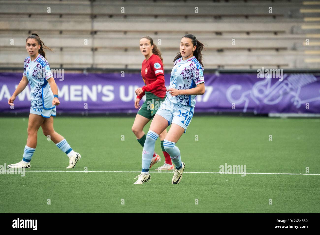 Malmoe, Sweden. 06th, May 2024. Lua Calo (14) of Spain seen during the ...