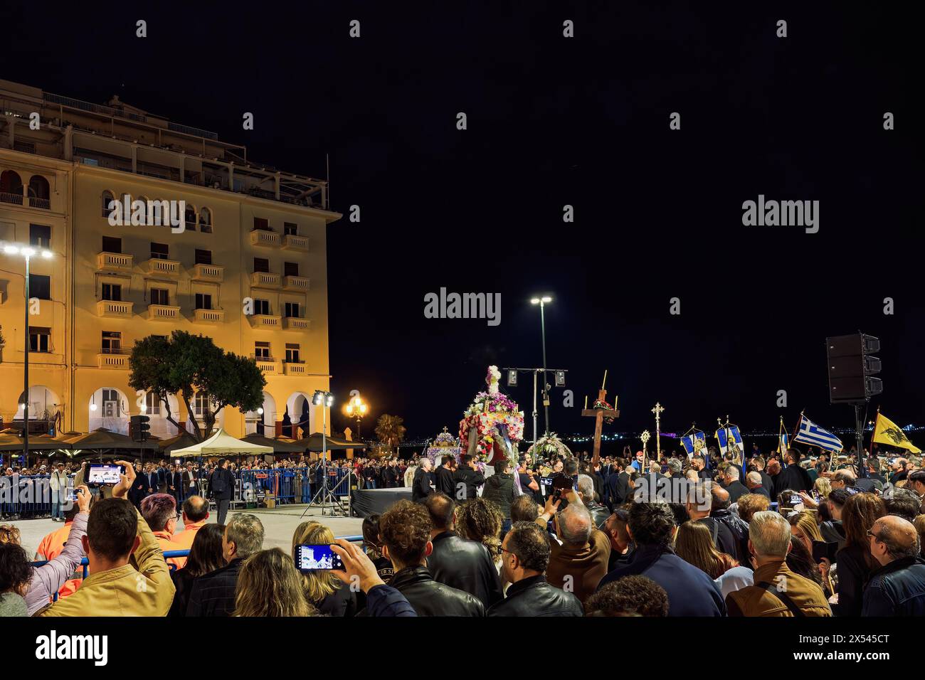 Thessaloniki, Greece - May 03 2024: Good Friday Orthodox Easter Epitaph ...
