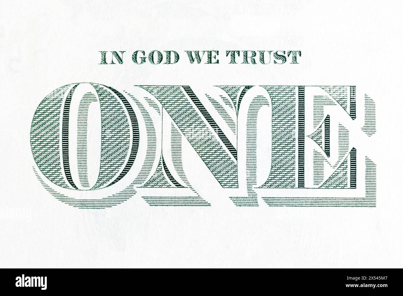 In God We Trust - inscription from the dollar bill Stock Photo - Alamy