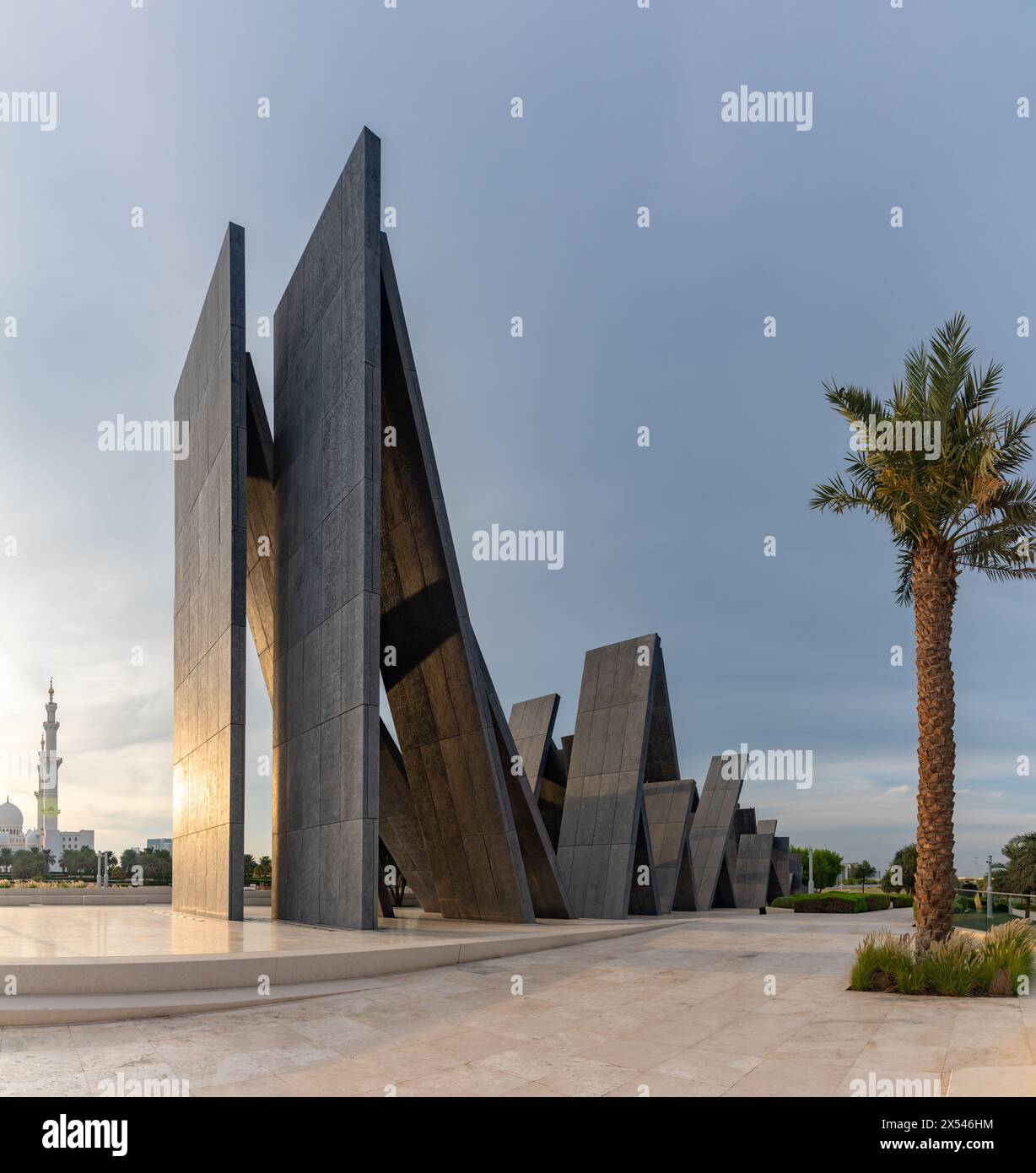A picture of the Wahat Al Karama Stock Photo - Alamy