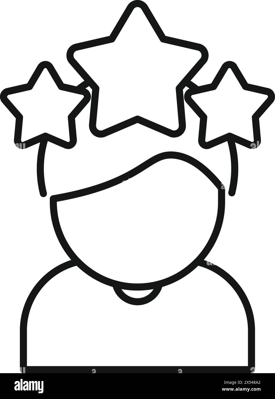 Person with high social responsibility icon outline vector. Social ...