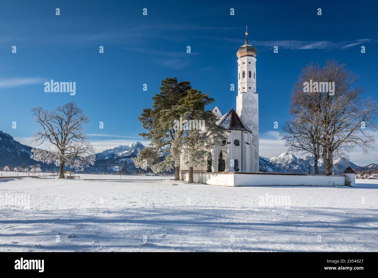 geography / travel, Germany, Bavaria, Schwangau, pilgrimage church St ...