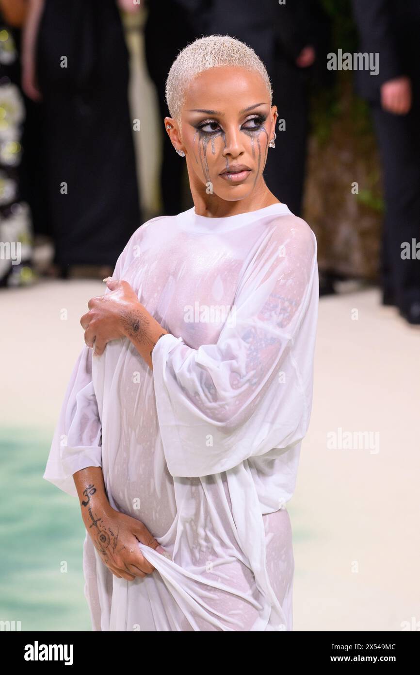New York, USA. 6 May 2024. Doja Cat attending the Metropolitan Museum ...