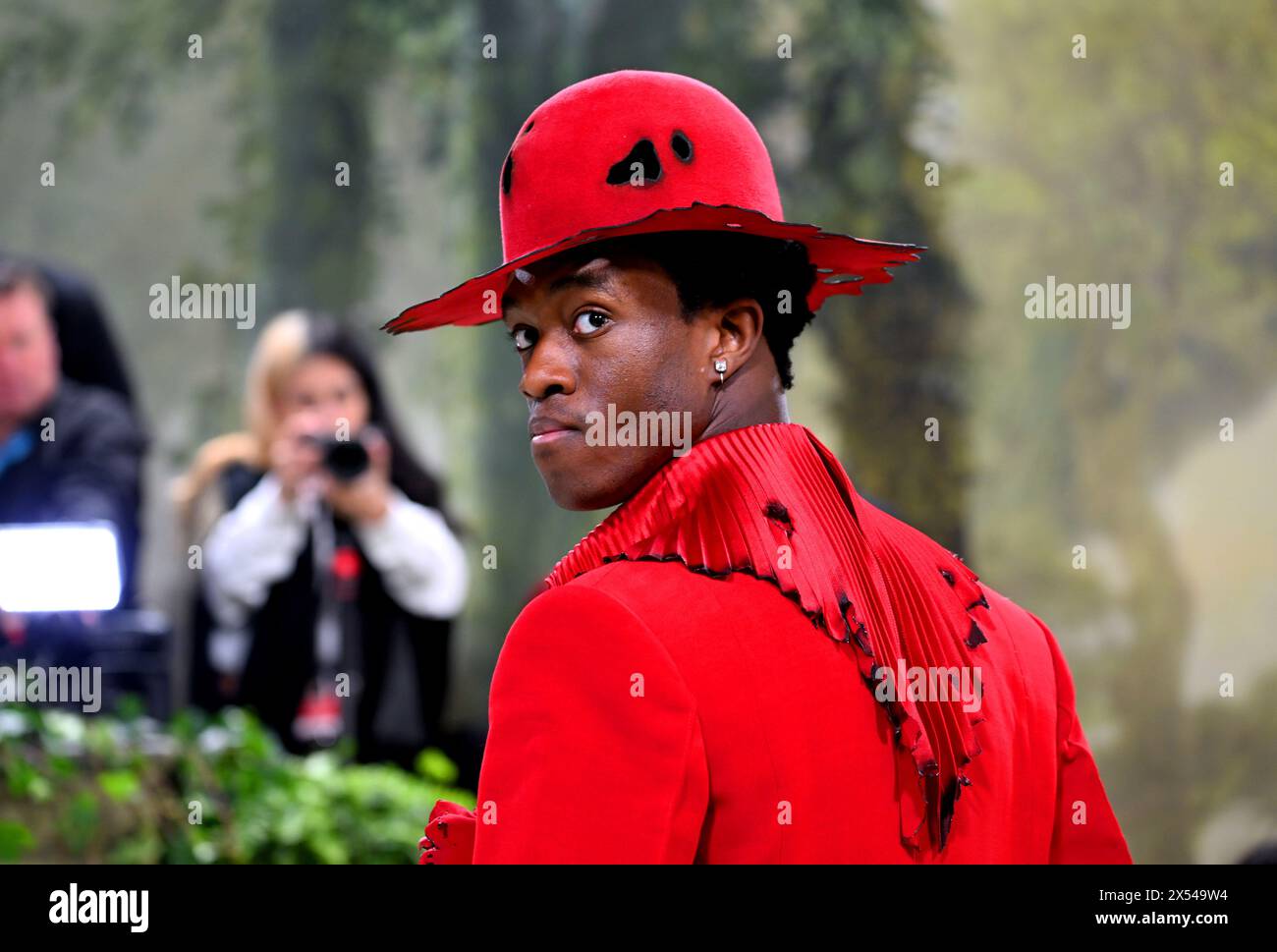 Wisdom Kaye attending the Metropolitan Museum of Art Costume Institute ...