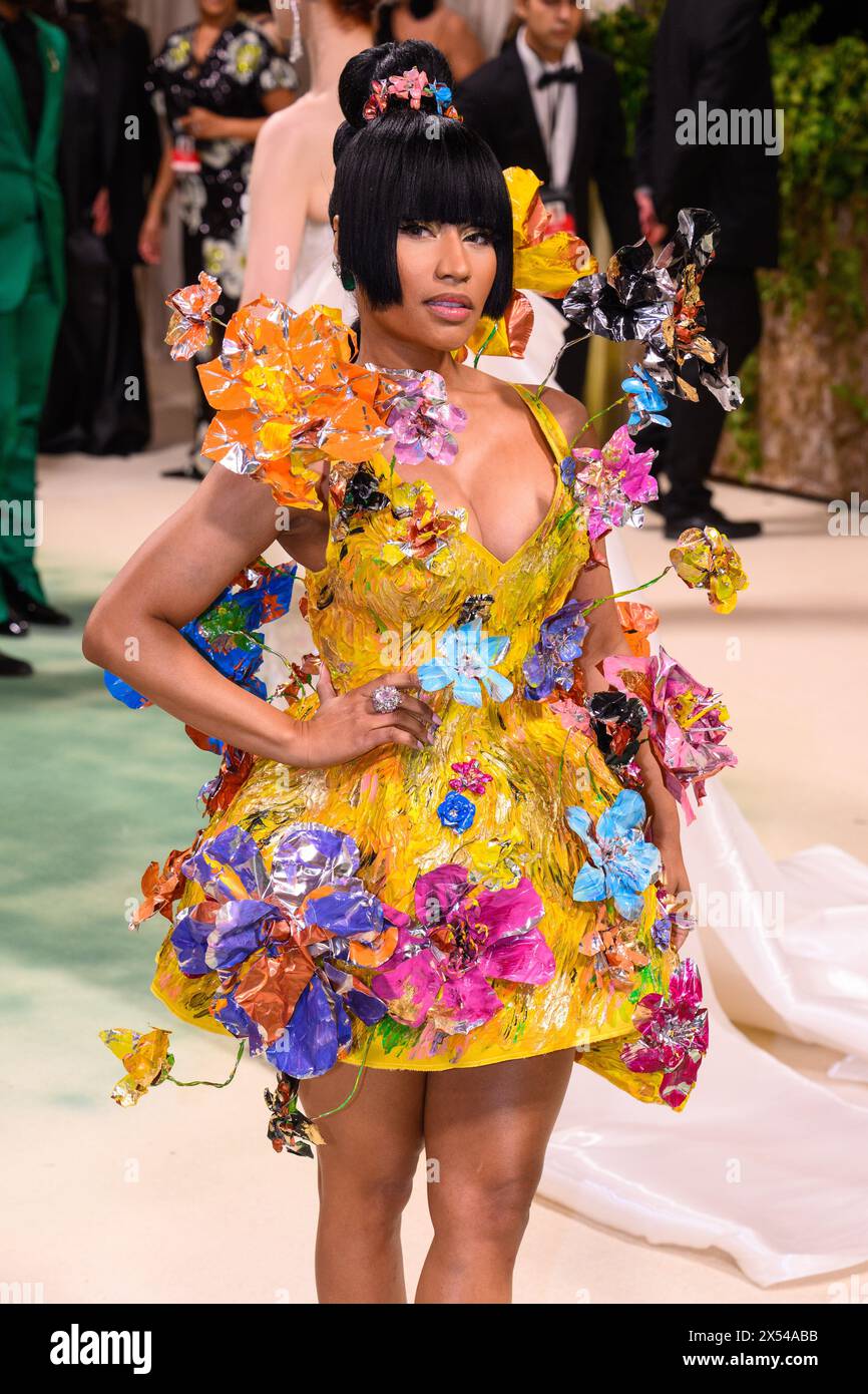 New York, USA. 6 May 2024. Nicki Minaj attending the Metropolitan ...