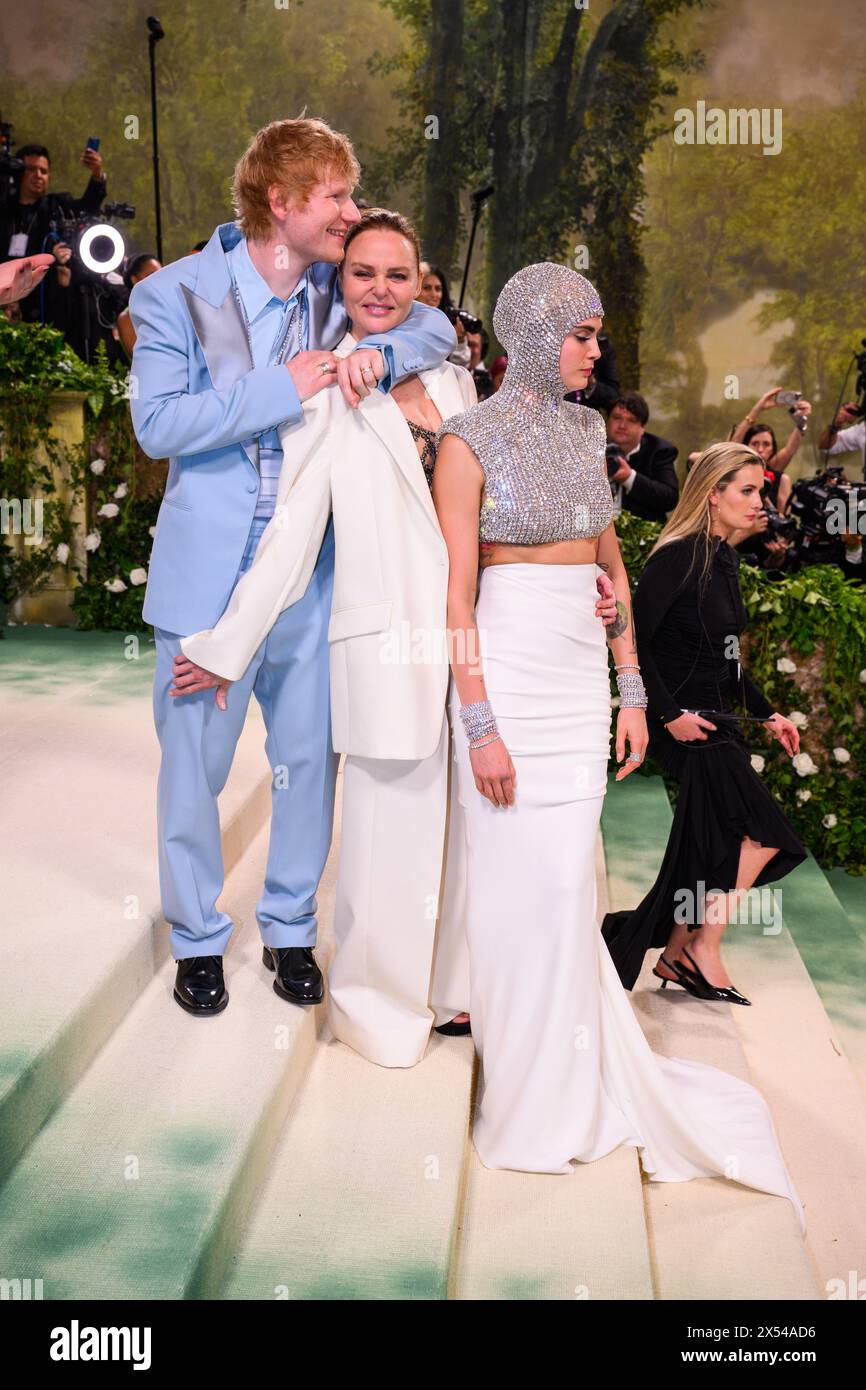 New York, USA. 6 May 2024. Ed Sheeran, Stella McCartney and Cara ...